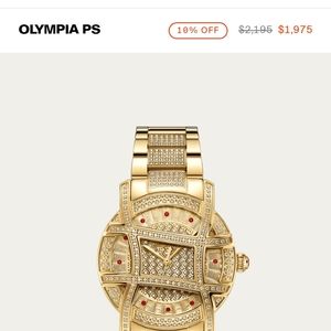 Jbw | Accessories | As New Jbw Womens Diamond Bracelet Watch 37mm 20ctw ...